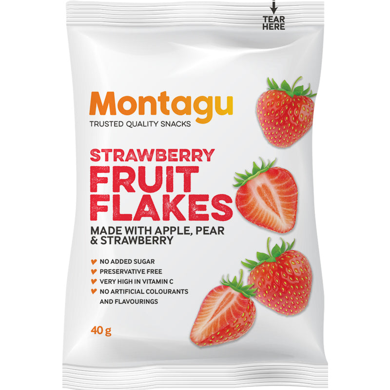 Buy Montagu Strawberry Fruit Flakes | Real Fruit Kids Snack Online ...