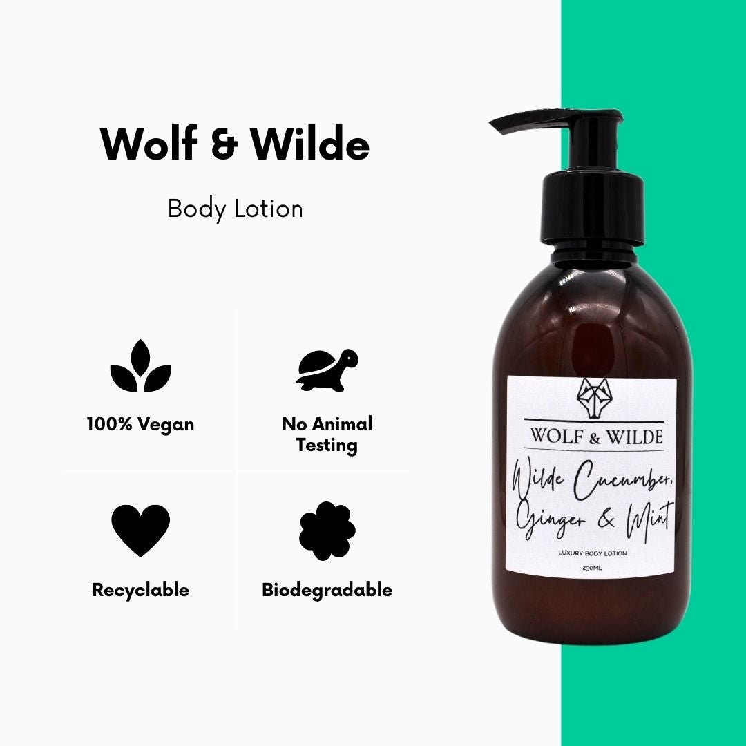 Wilde Cucumber, Ginger & Mint Luxury Body Lotion 250ml | Fresh – Aapon ...